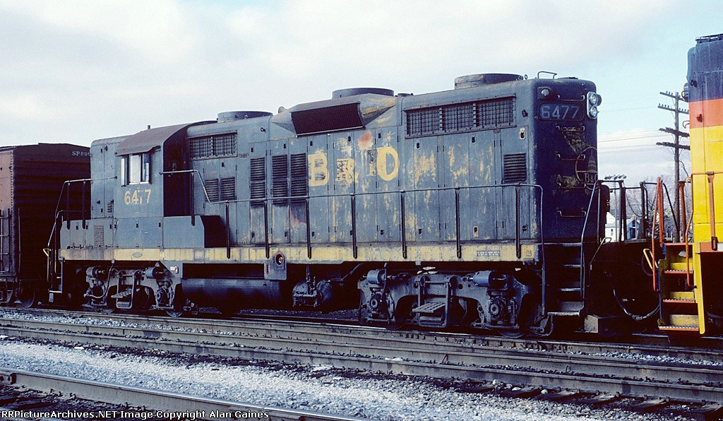 B&O GP-9 6477